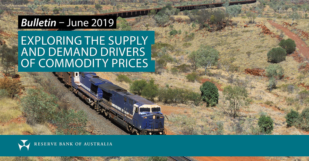 Exploring the Supply and Demand Drivers of Commodity Prices | Bulletin ...