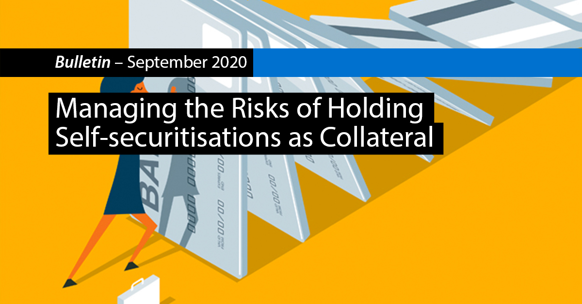Managing the Risks of Holding Self-securitisations as Collateral ...