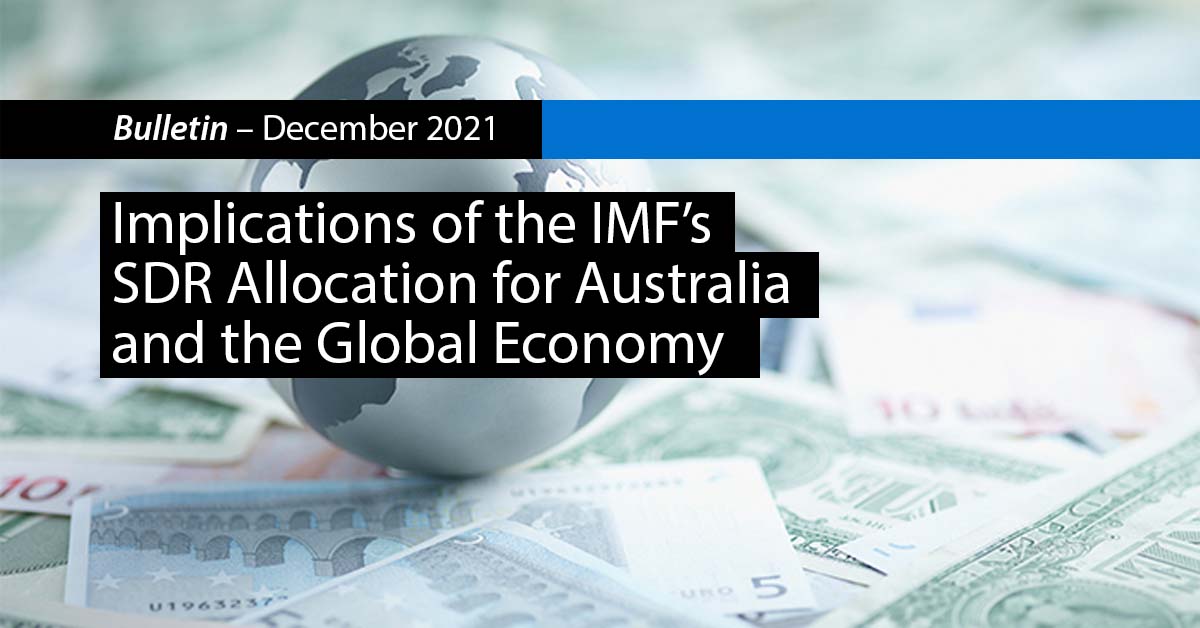 Implications of the IMF's SDR Allocation for Australia and the Global ...