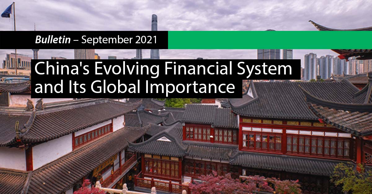 China's Evolving Financial System and Its Global Importance | Bulletin ...