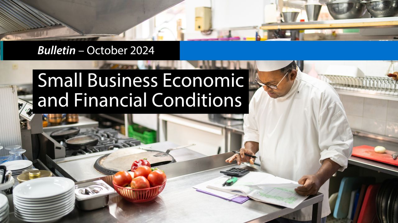 Small Business Economic and Financial Conditions | Bulletin – October ...