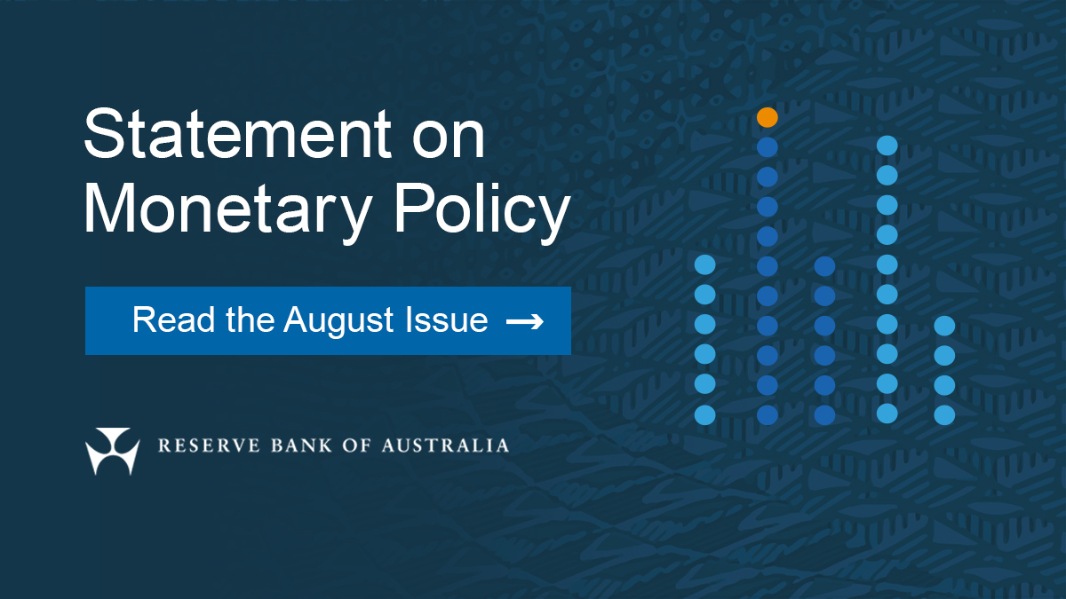 Statement on Monetary Policy – August 2021 | RBA