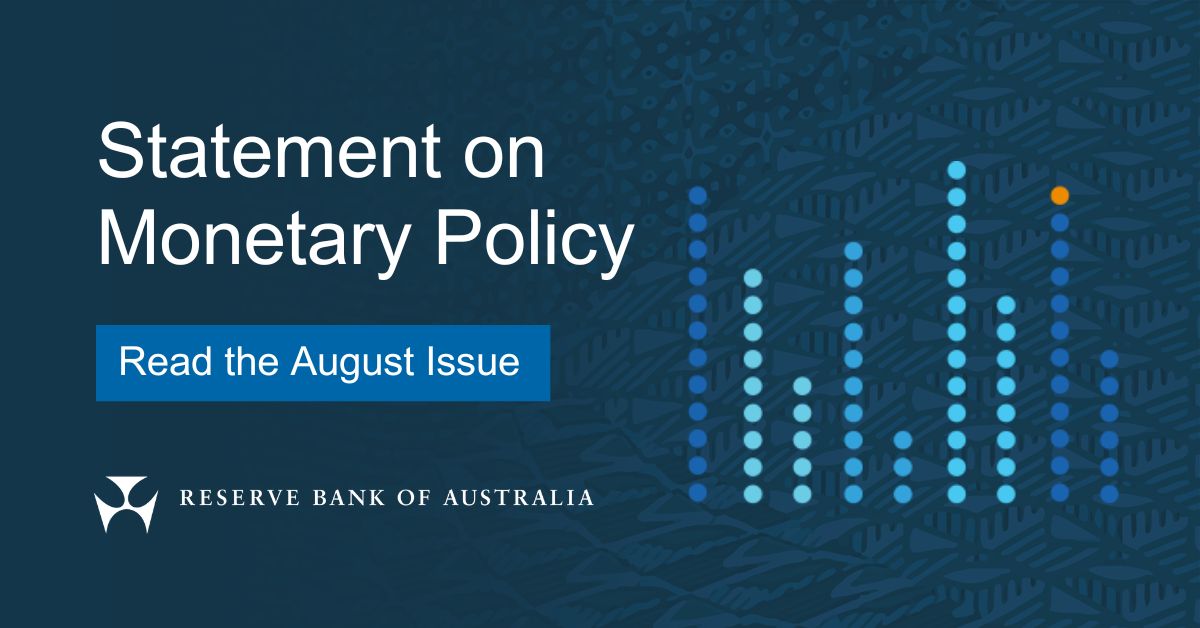 Statement on Monetary Policy – August 2023 | RBA