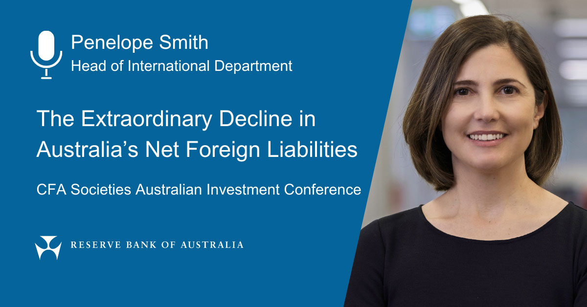 The Extraordinary Decline in Australia's Net Foreign Liabilities ...