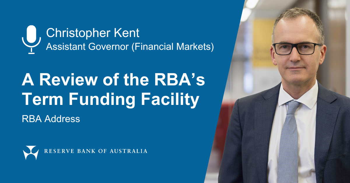 A Review of the RBA’s Term Funding Facility | Speeches | RBA