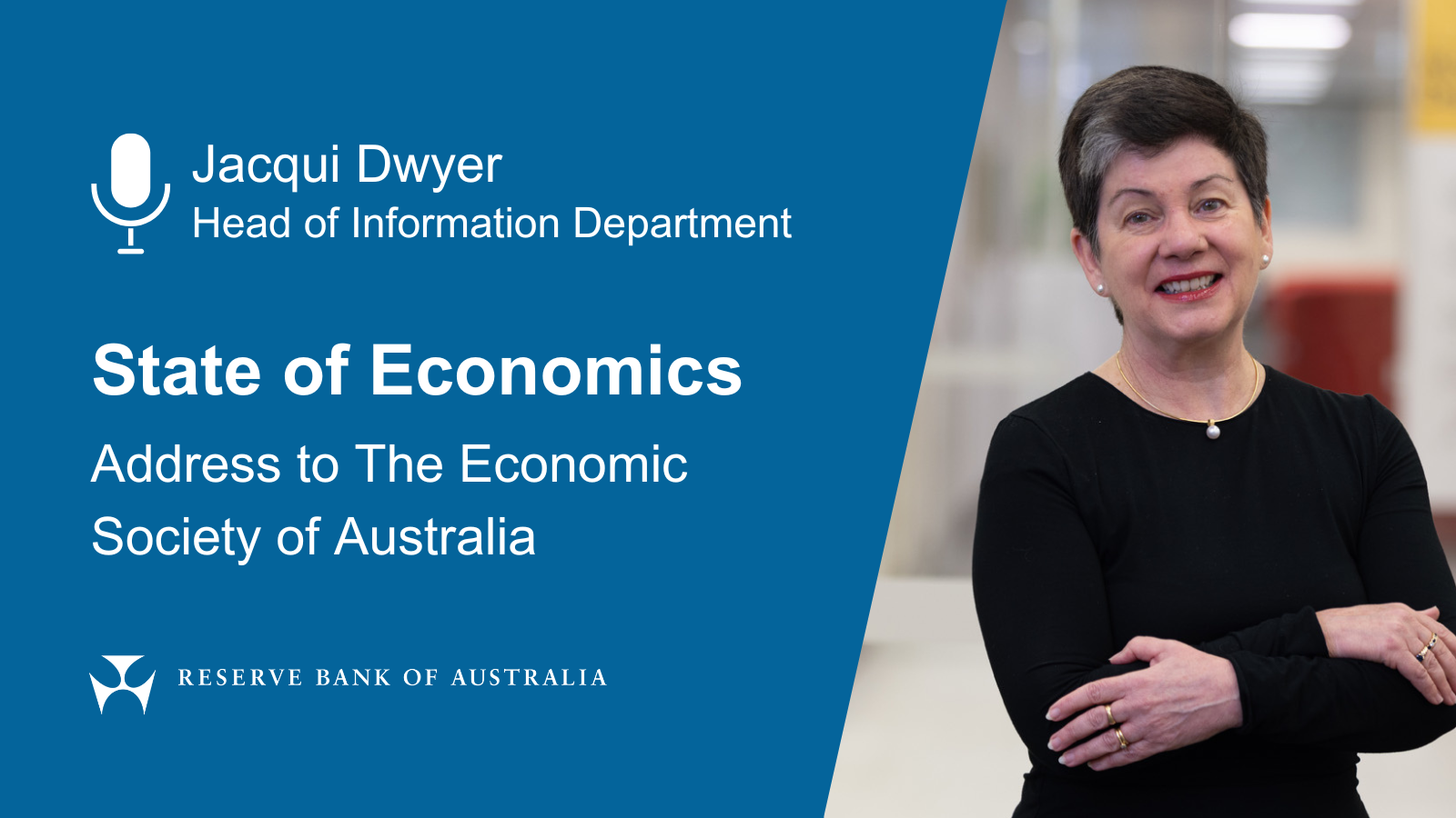The State of Economics | Speeches | RBA