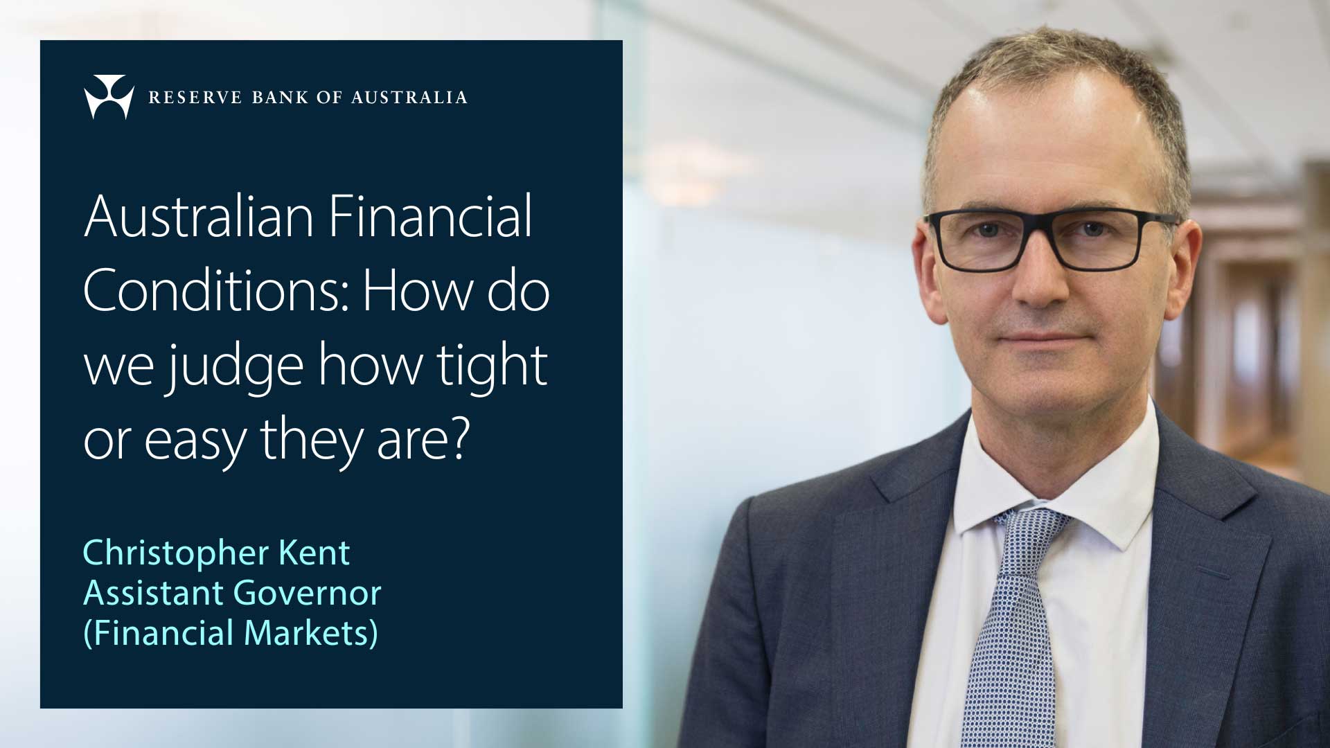 Australian Financial Conditions – How Do We Judge How Tight or Easy ...